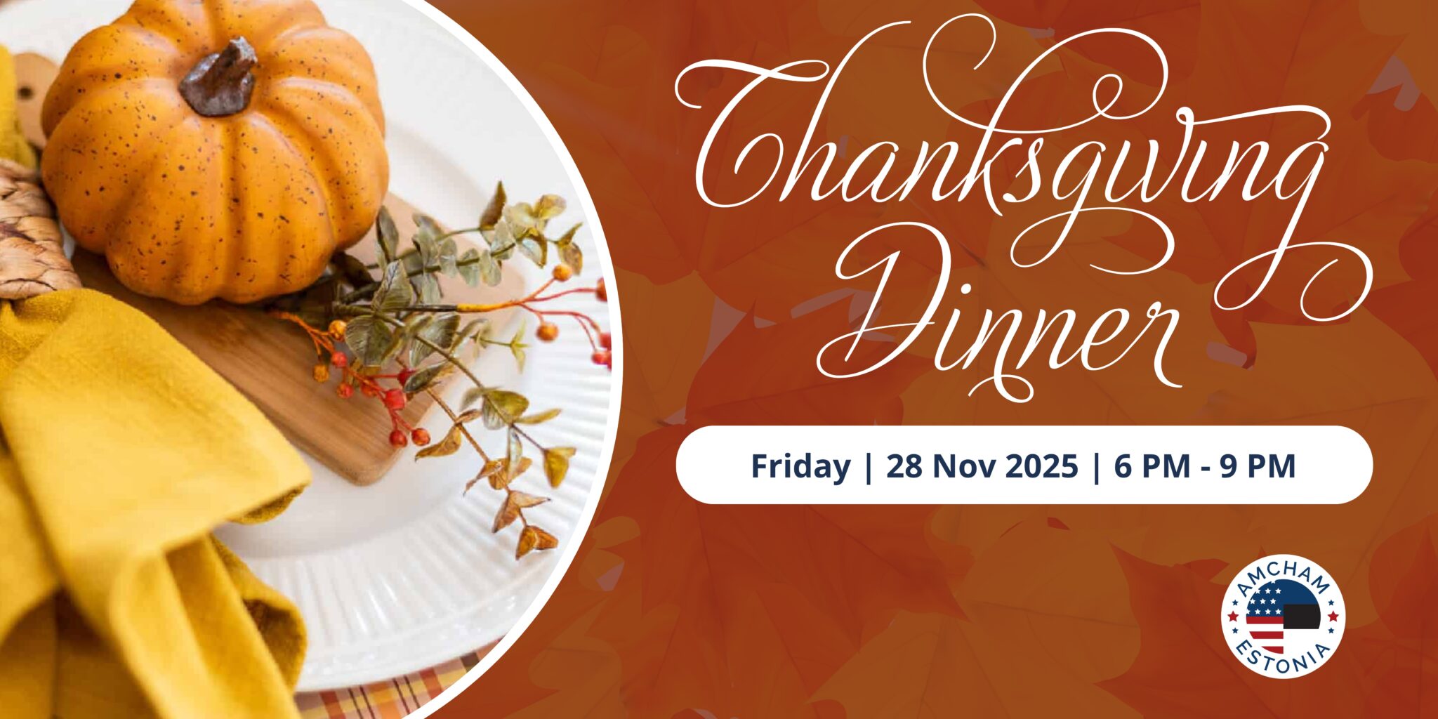 NOV 28: AmCham Annual Thanksgiving Charity Dinner & Raffle 2025 ...